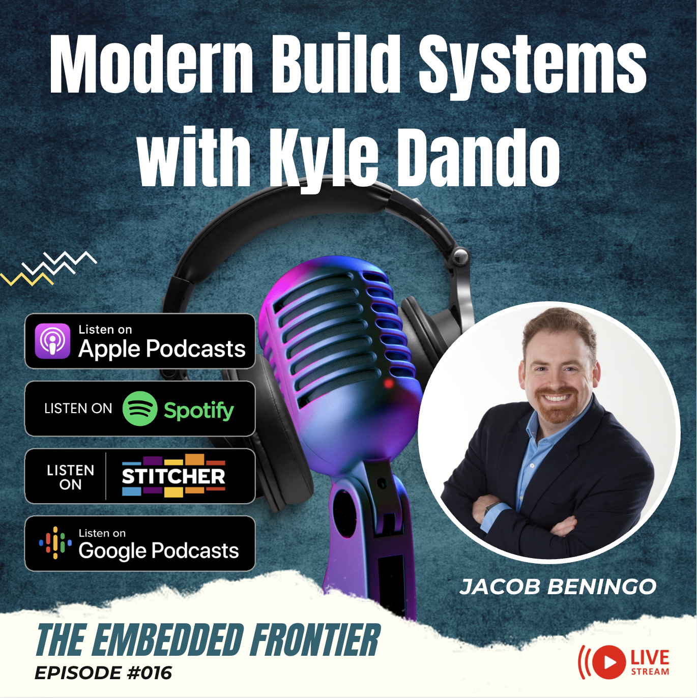 THE EMBEDDED FRONTIER PODCAST #016 - Modern Build Systems with Kyle Dando